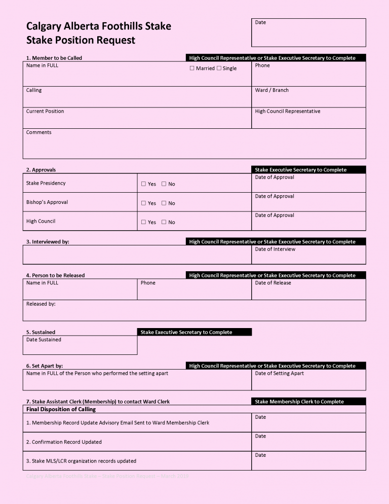 Documents – Okotoks Alberta Stake