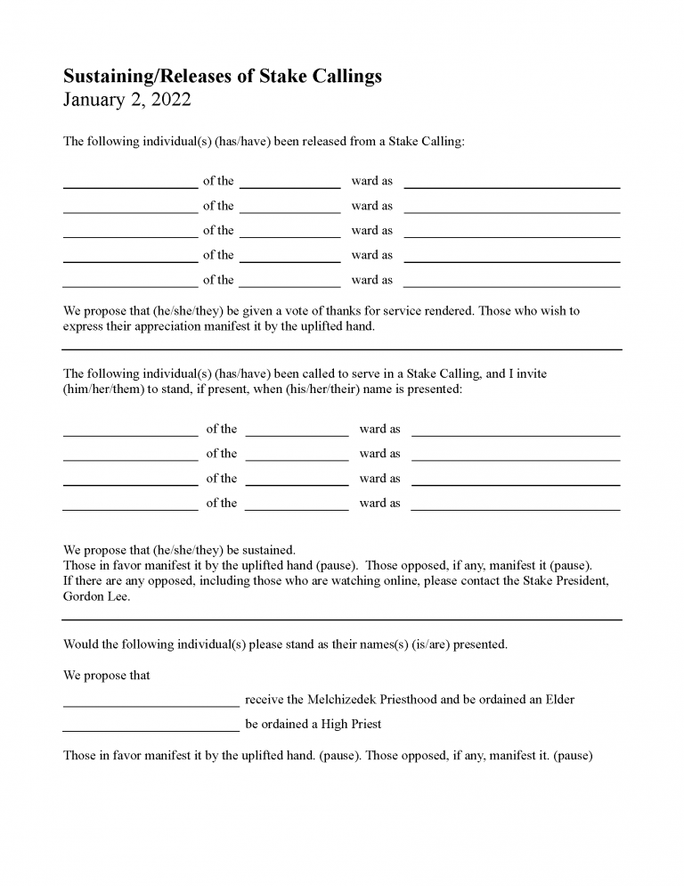 Documents – Okotoks Alberta Stake